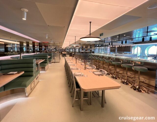 Test Kitchen Virgin Voyages Menu | Cruise Gear