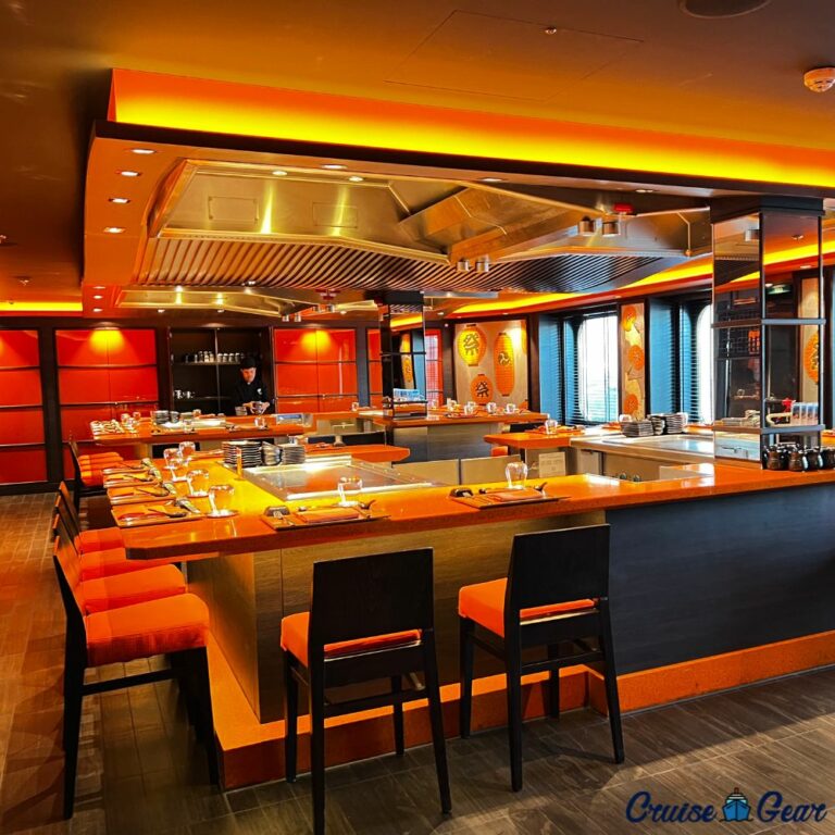 Kaito Sushi & Teppanyaki Menu on MSC - Cruise Gear