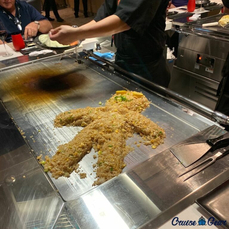 Teppanyaki NCL Menu With Prices | REVIEW Cruise Gear