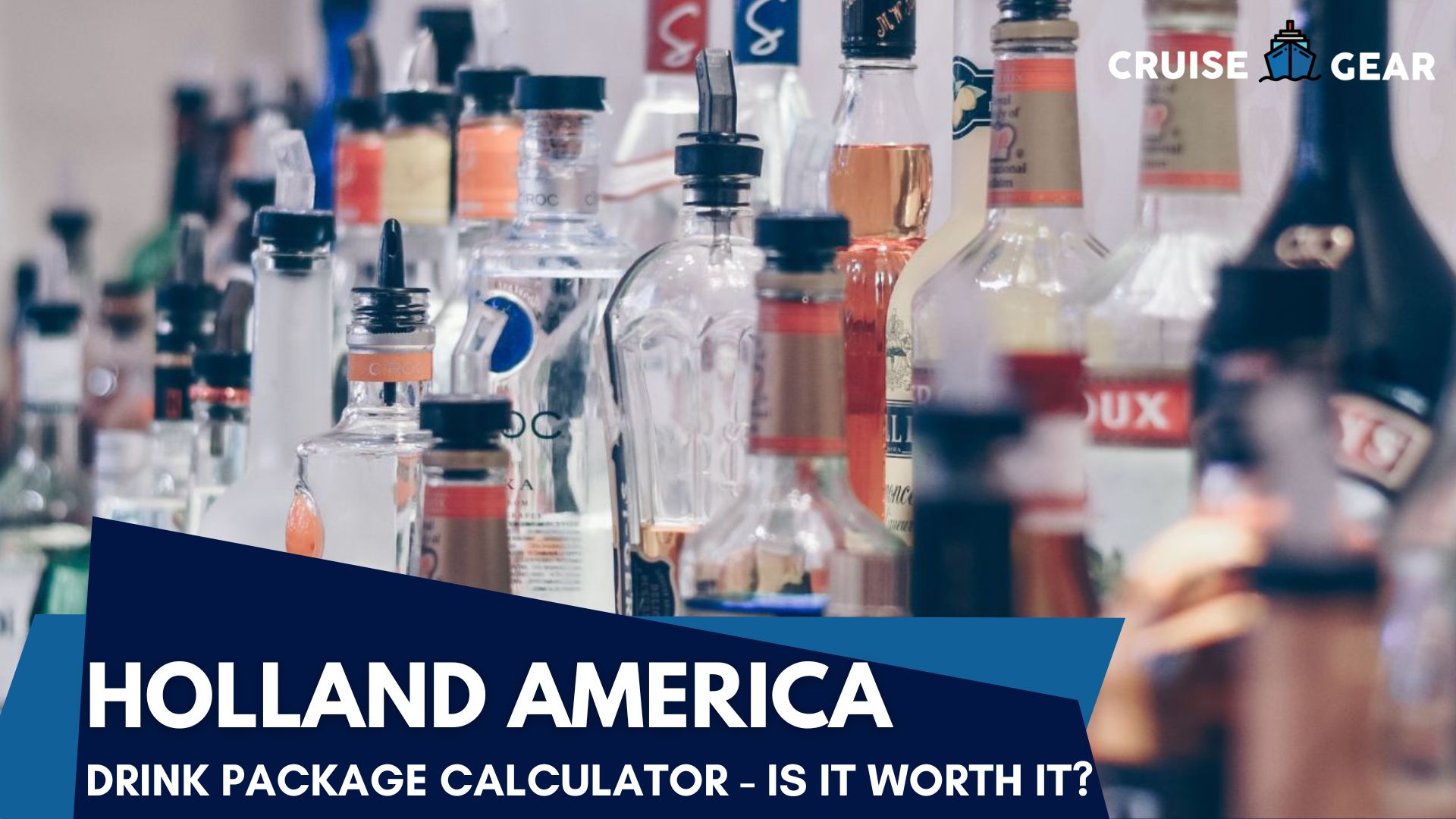 Holland America Drink Package Calculator - Cruise Gear