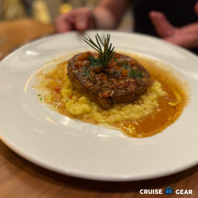 Sabatini's Princess Cruises Menu & Our Review - Cruise Gear