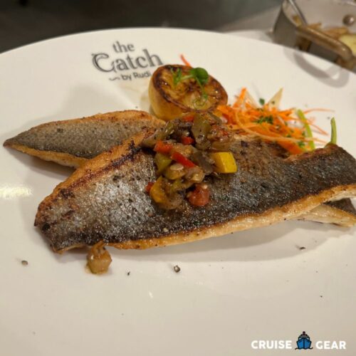 Princess Cruises - The Catch by Rudi, Restaurant Menu & Our Honest ...