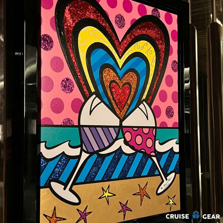 Love by Britto Menu & Review (Sun Princess) - Cruise Gear